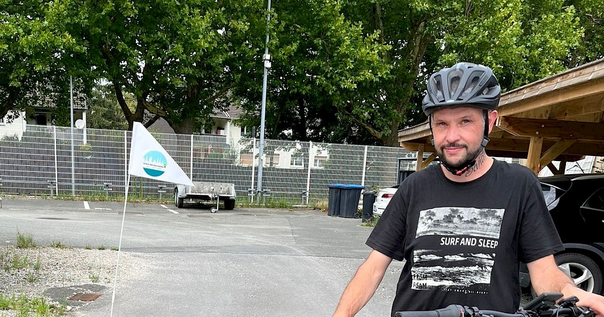 Wir sind nun auch mit dem E-Bike in unseren Liegenschaften unterwegs ...